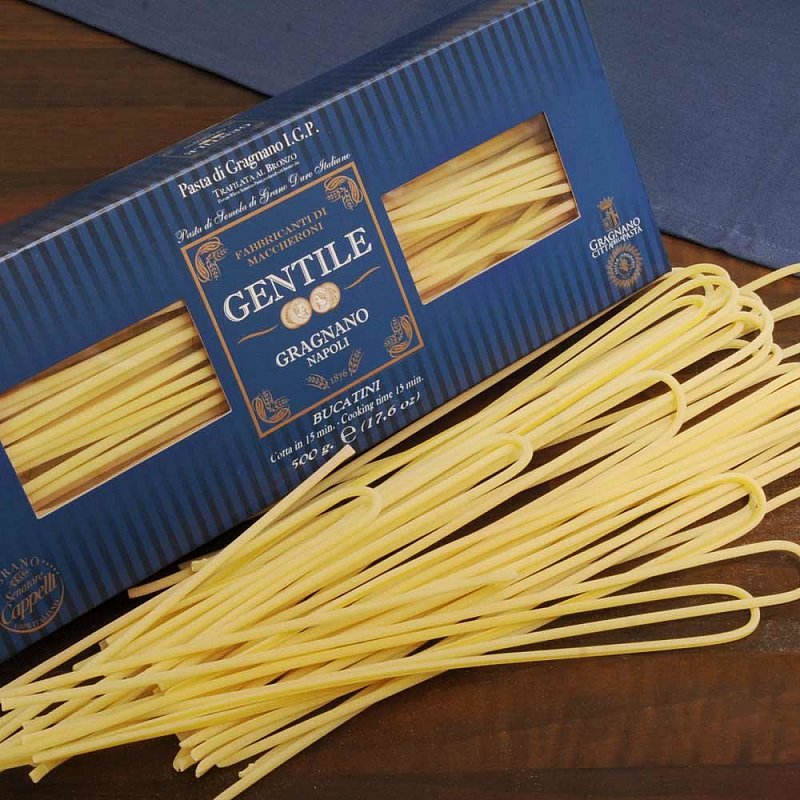 Bucatini pasta di Gragnano IGP Pastificio Gentile Gustini Épicerie fine