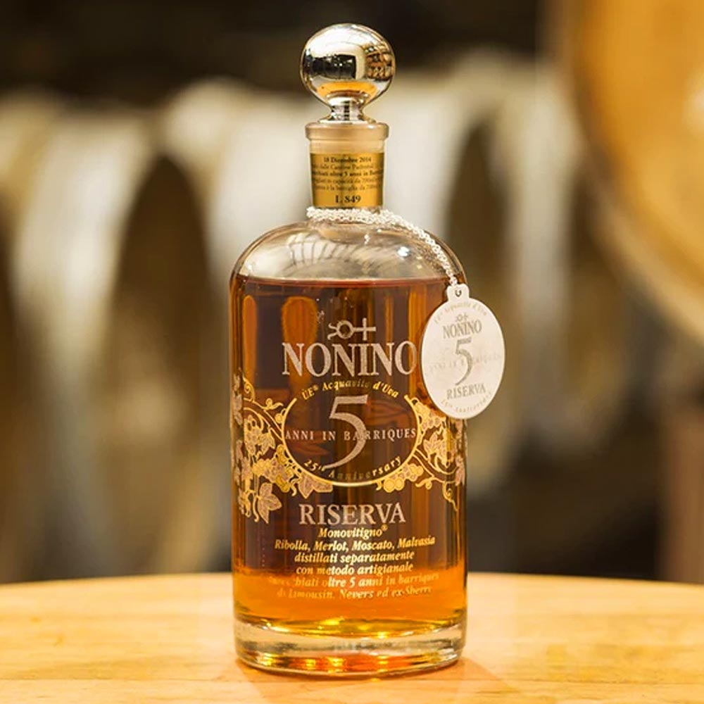 Grappa Nonino 25 UE Riserva Edition limitée