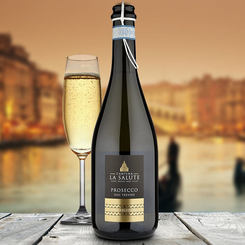 Prosecco DOC Treviso Frizzante Vénétie | Gustini Épicerie fine