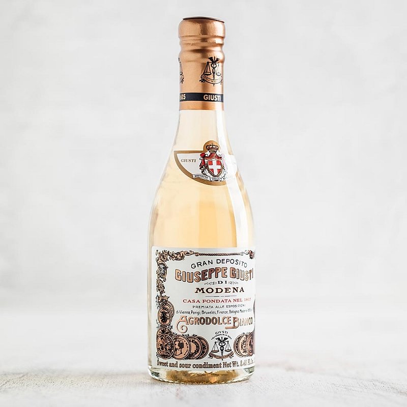 Vinaigre balsamique blanc - Condimento Balsamico Bianco | Gustini ...
