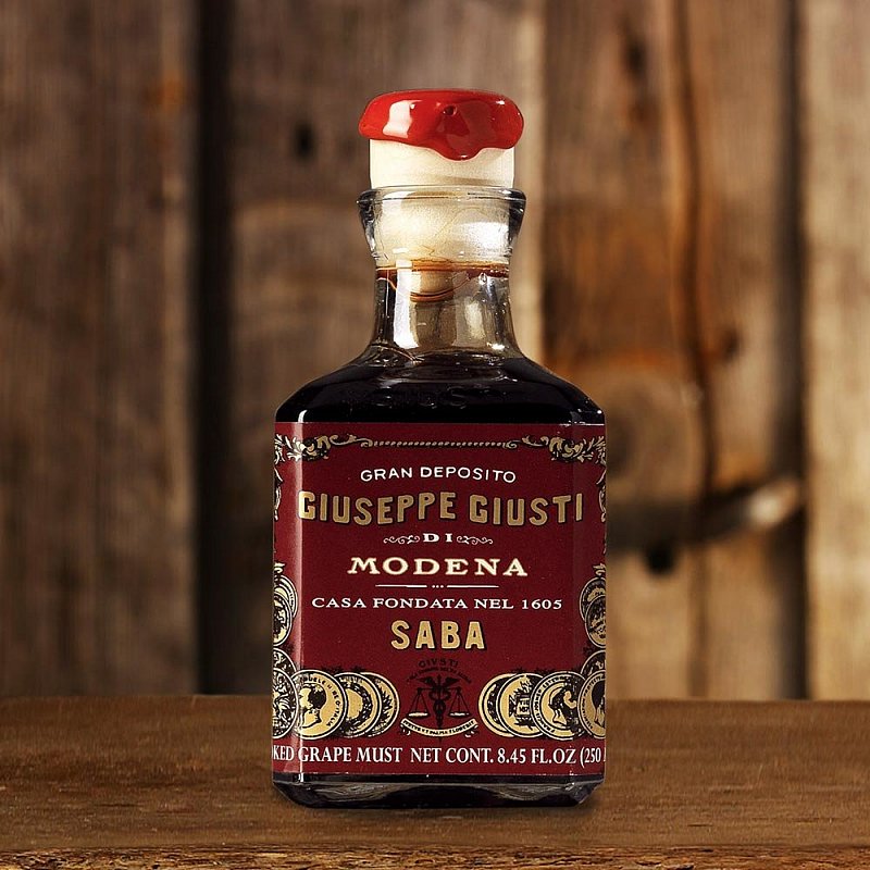Saba Giusti - Mosto d Uva Cotto - Condimento Balsamico Modena | Gustini ...
